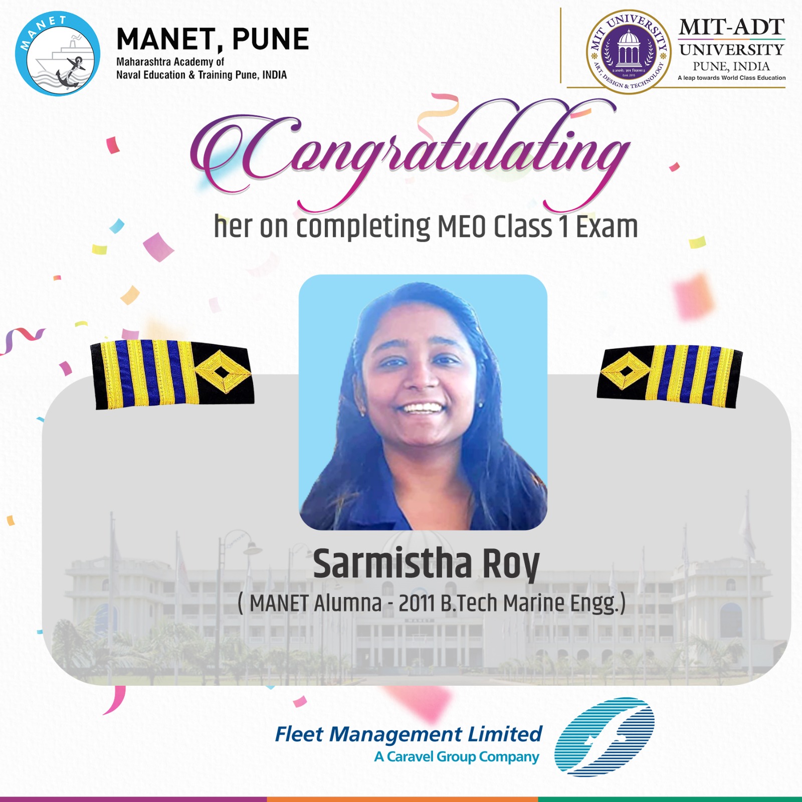 Faculty of Maritime Studies | MIT-ADTU